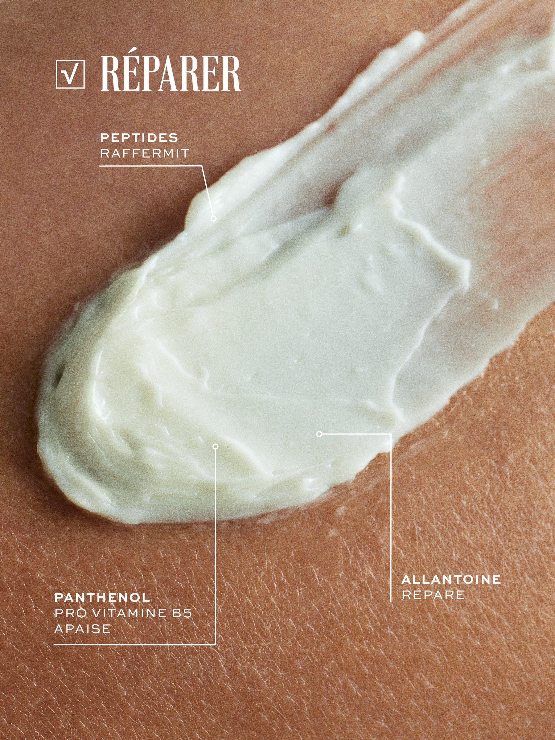 Repairing cream - Cream hydrating, anti ageing peptides | PERS